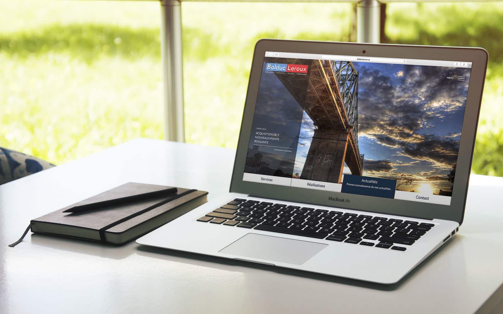 MISE EN LIGNE DU NOUVEAU SITE WEB D'ACIER BOLDUC LEROUX – Bolduc Leroux